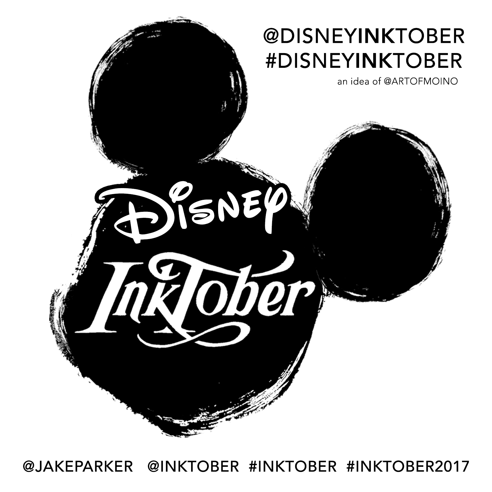 "Disney Inktober" 2017 - Art of Moino | Illustration